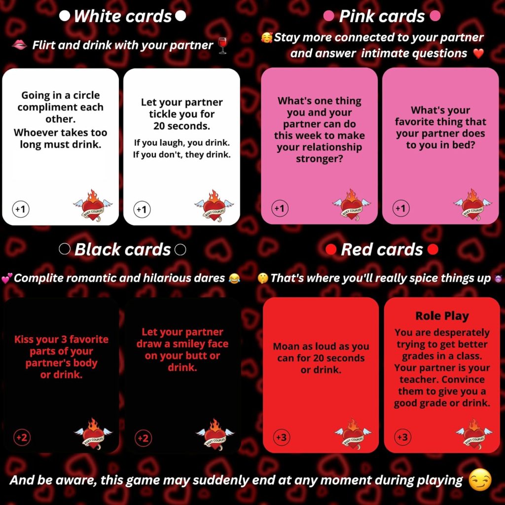 Risky Couples: Adult Couples Game - Game Nights 254