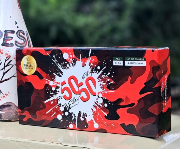 50-50 Kenyan Board Game: The Kifaru Edition